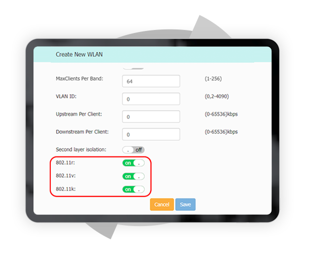Full Roaming Support | Voltech