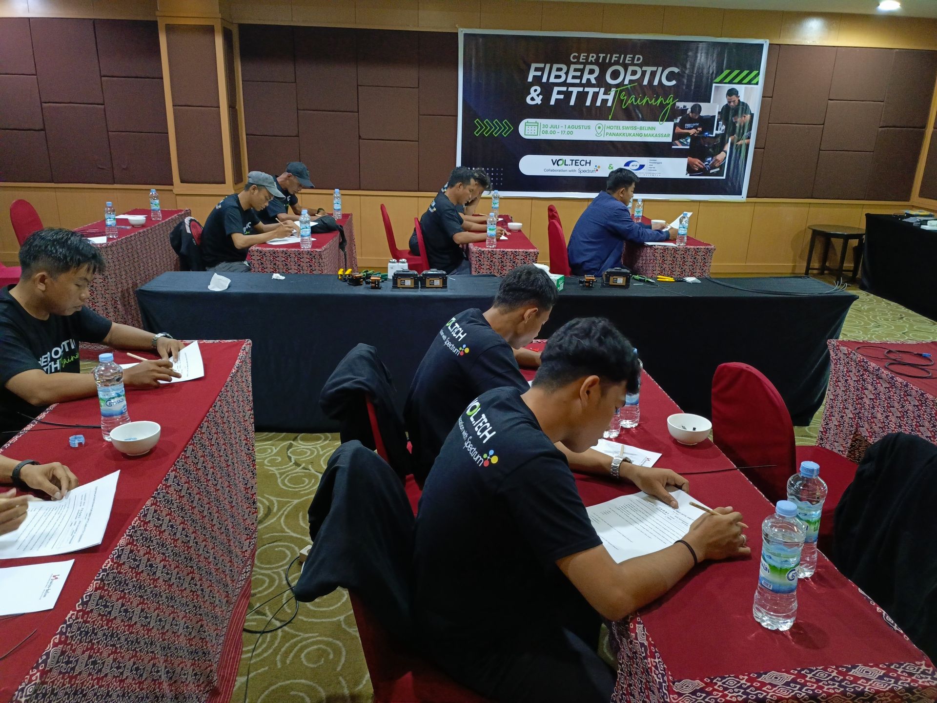 Certified Fiber Optic & FTTH Training Makassar - Batch 6 | Voltech